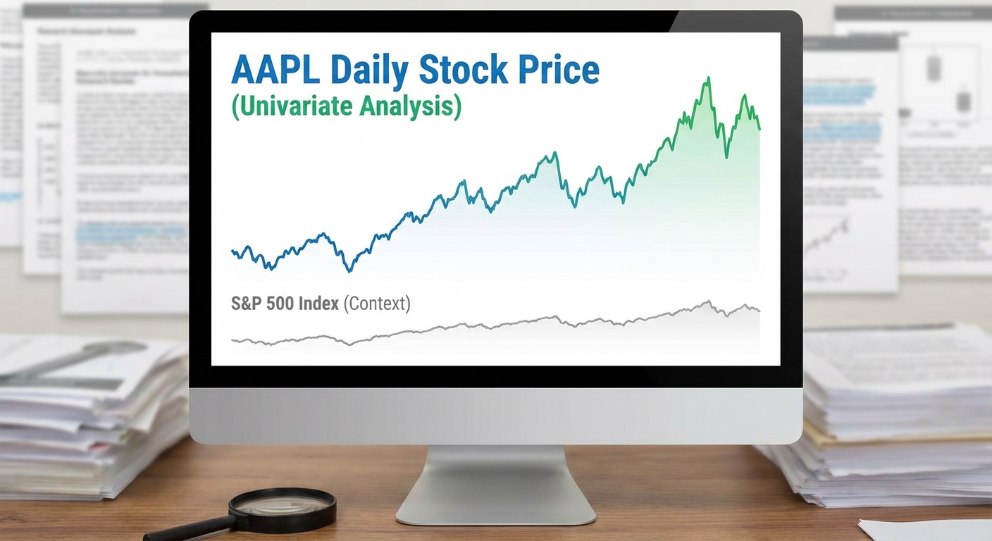 Topic 1: Basic Stock Price Time Series (S&P 500) - Time Series Analysis