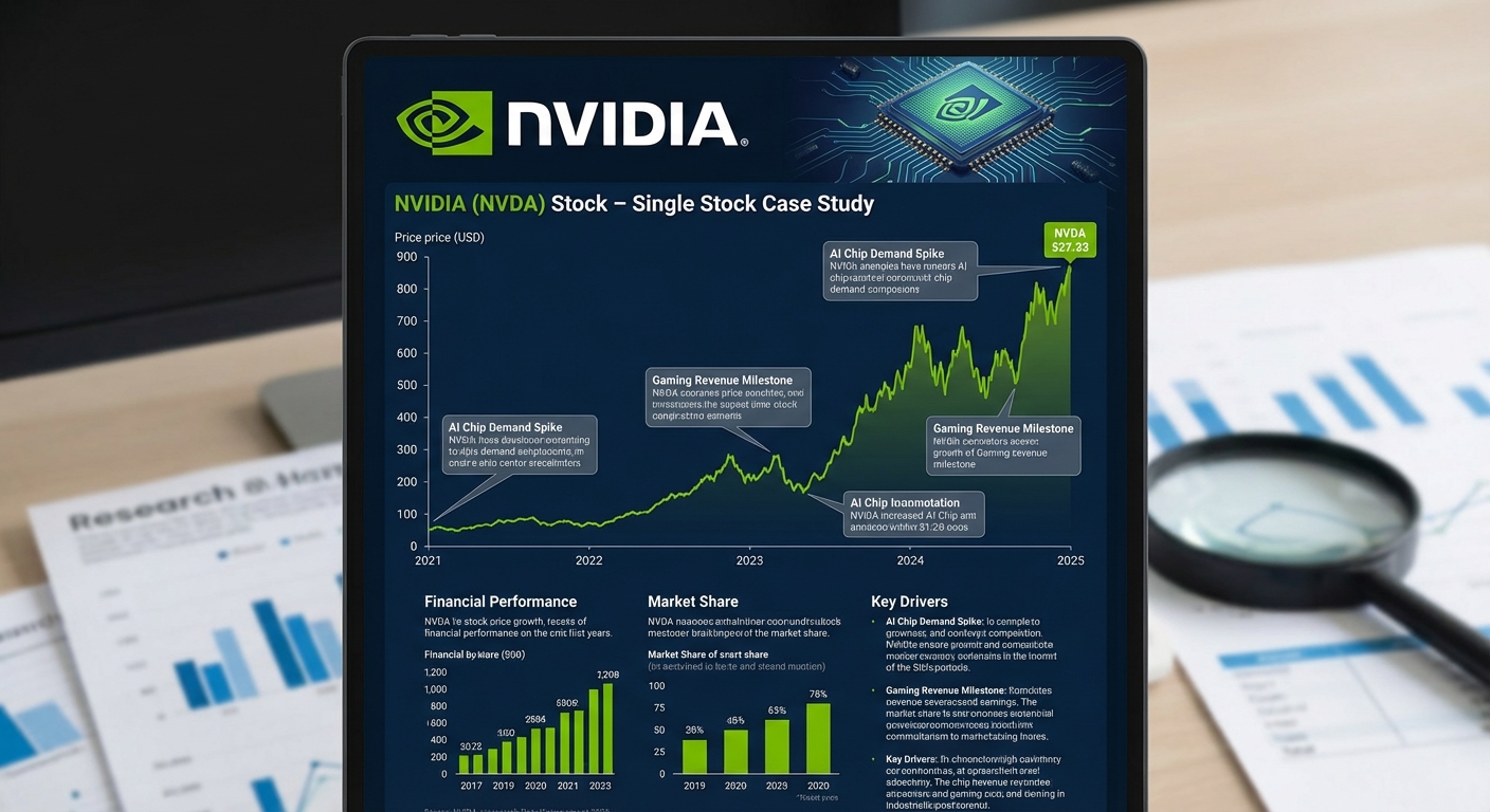 Topic 5: Single-Stock Case Study: NVIDIA (NVDA) - Time Series Analysis